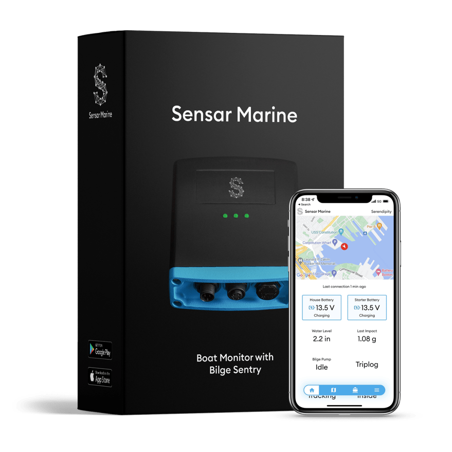 Boat Monitor with Bilge Sentry | Sensar Marine